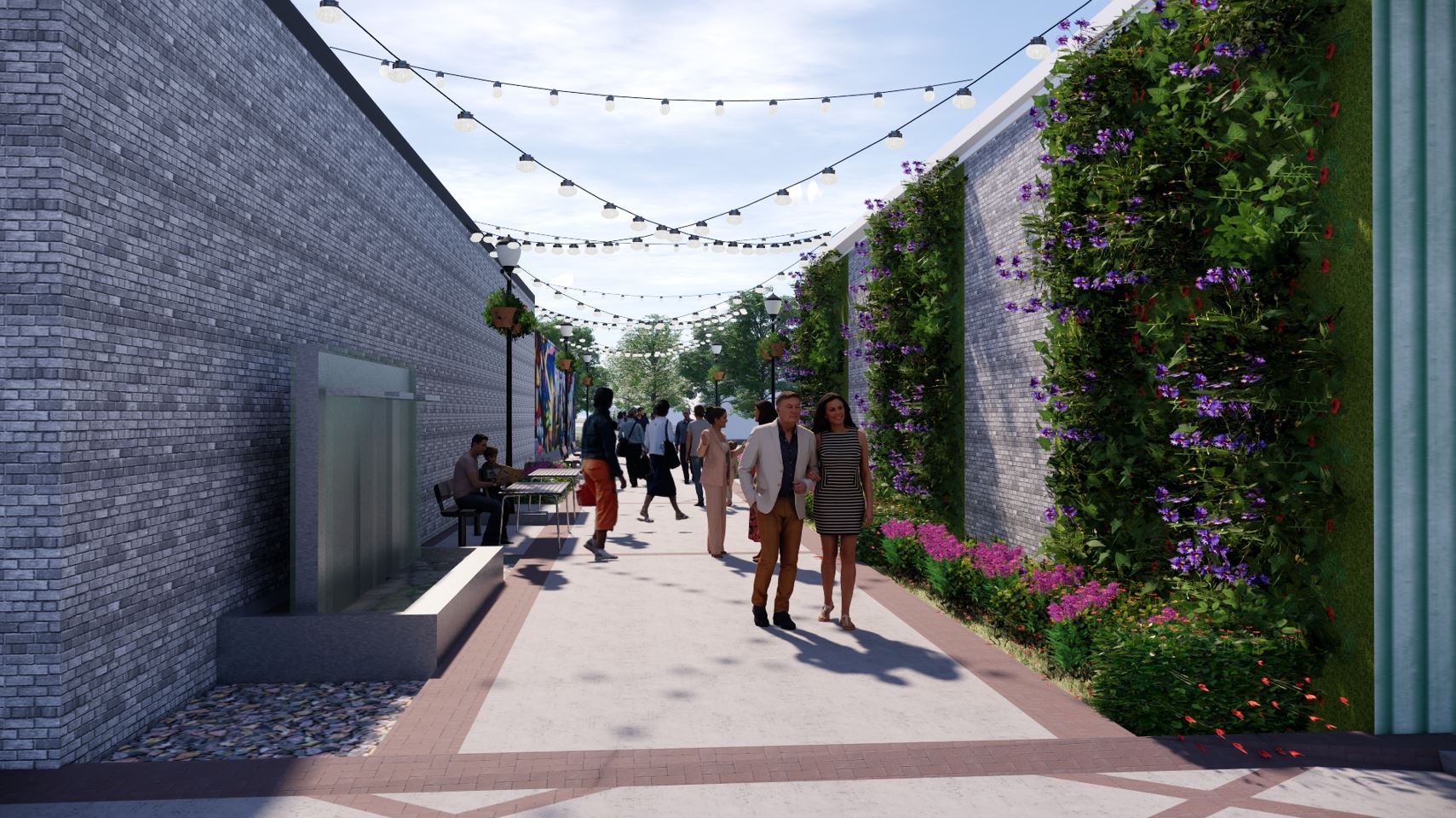 Envisioning a Town Green: Connecting Alleys and Trails